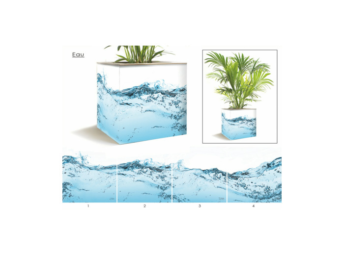BAC EAU - 30cm x 30cm x 30cm - 4kg - bac is back